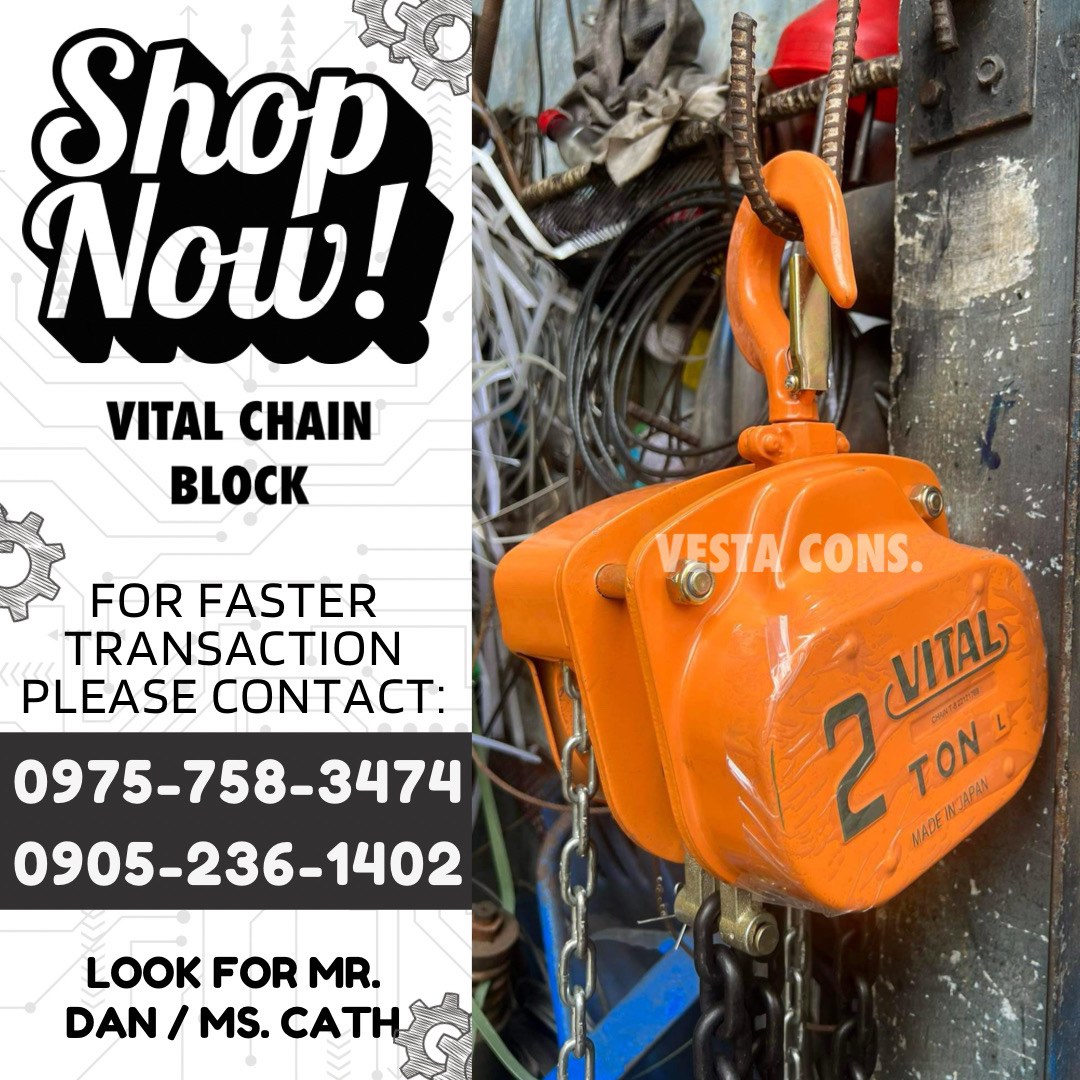 Vital Chain Block, Commercial & Industrial, Construction Tools ...