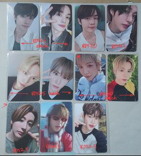 Wts riize shotaro wonbin sohee anton riizing boom boom bass withmuu lucky draw ld pc photocard ...