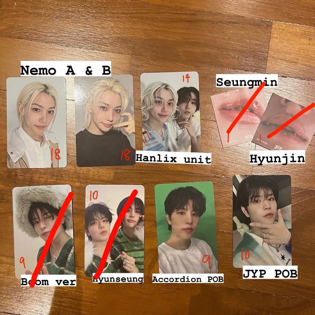 [WTT/S] SKZ ATE album PCs JYP POB/ Stray Kids Bang Chan Lee Know ...