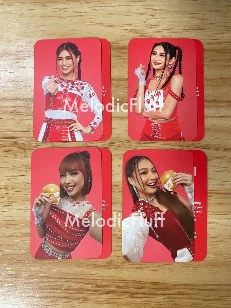 [WTT/Want To Trade] BINI x Jollibee JolliBINI Mikha Heart Gwen Burger ...