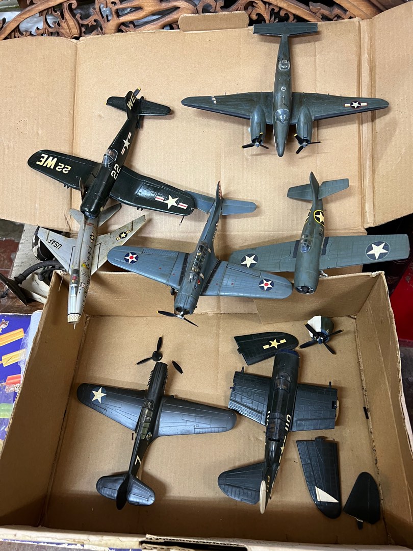 WWII scale model fighter jet planes ah, Hobbies & Toys, Toys & Games on ...