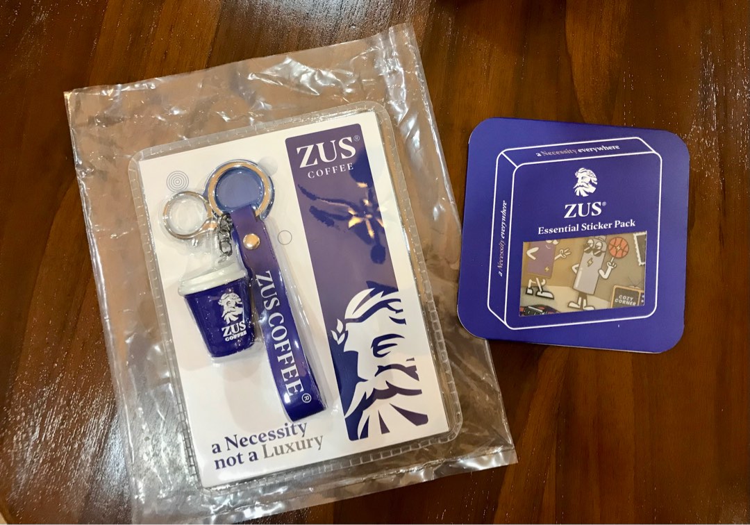 ZUS Key Chain + Sticker Limited Edition, Hobbies & Toys, Collectibles ...