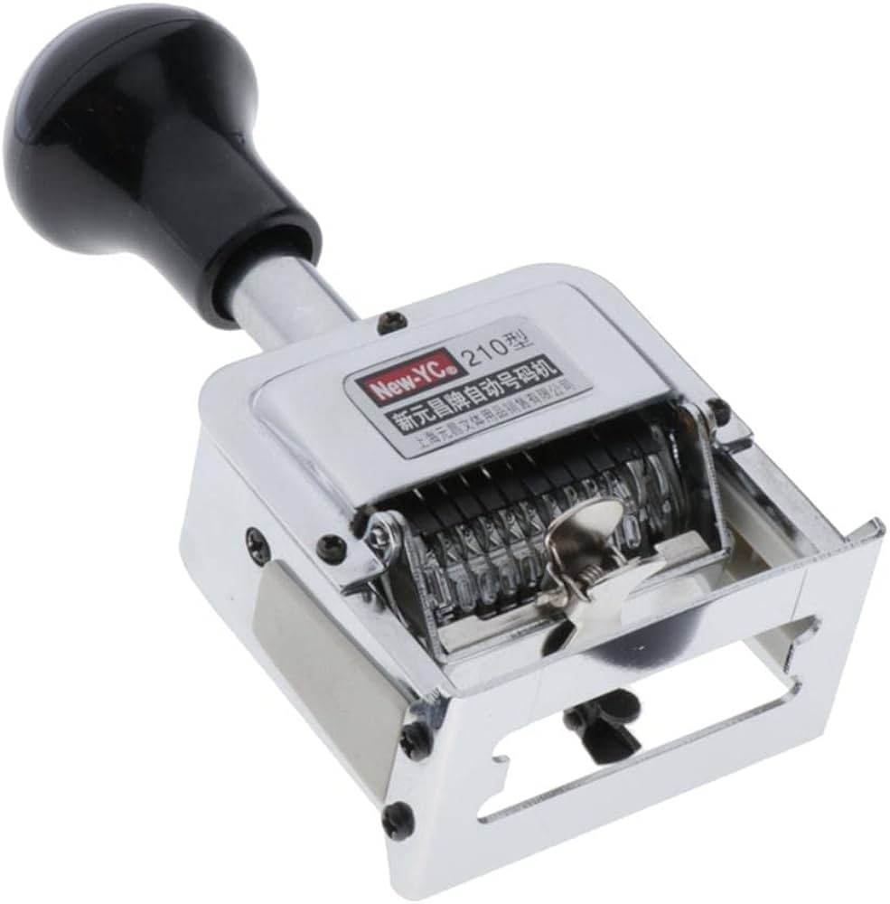 10-Digit Digital Seal Automatic Number Machine, Commercial & Industrial ...