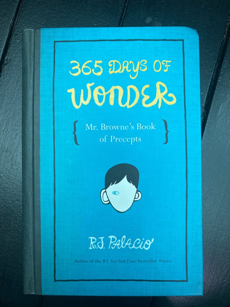 365 days of wonder by r.j. palacio, Hobbies & Toys, Books & Magazines ...