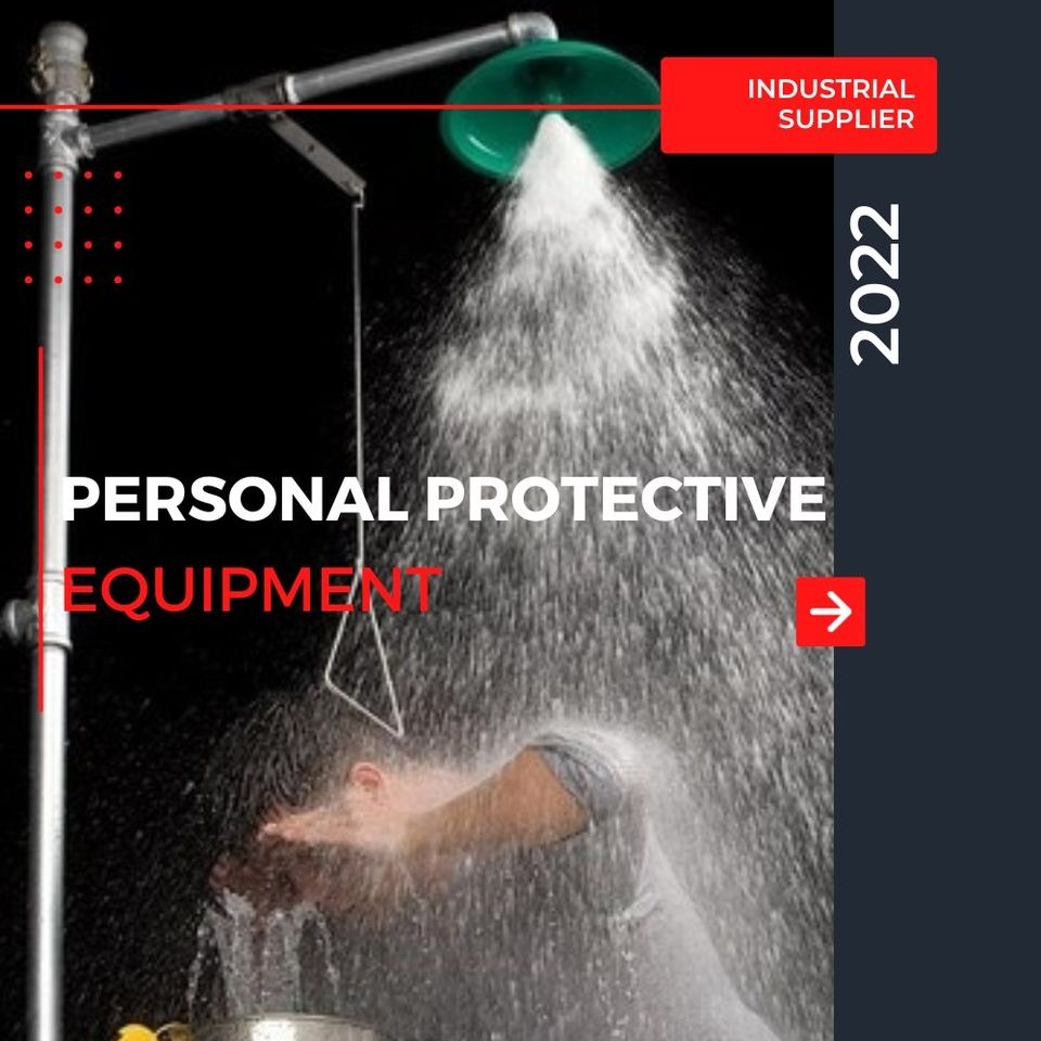 8309WC Haws Axion® MSR Combination Shower and Eye/Face Wash, Commercial ...