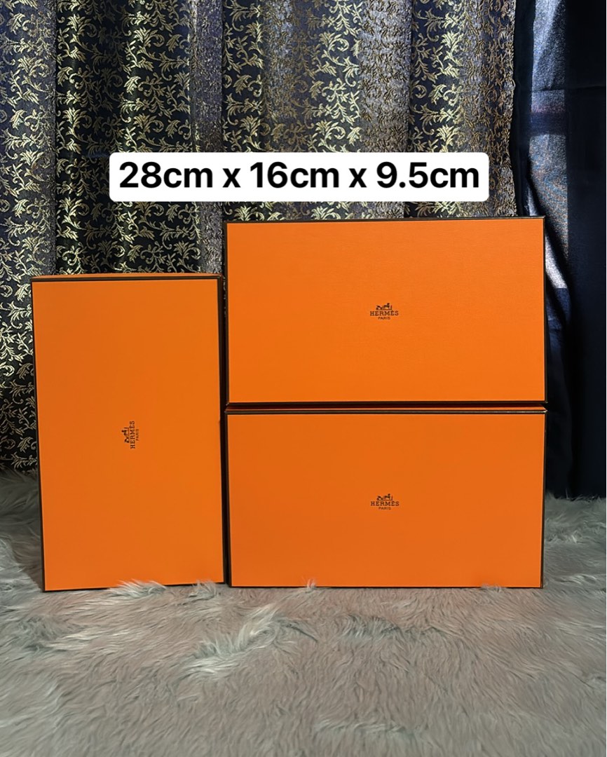 ‼️ Authentic Hermes Shoe Box, Luxury, Sneakers & Footwear on Carousell