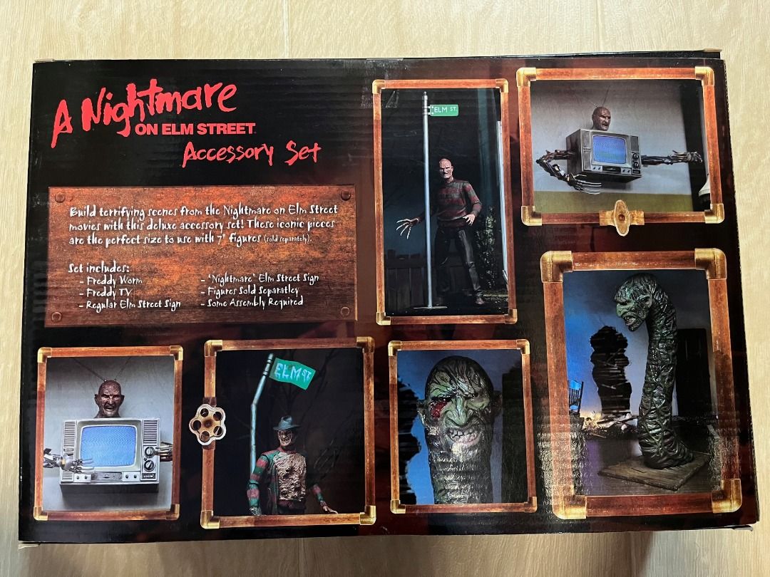全新 NECA New Nightmare Ultimate Freddy Nightmare Deluxe Accessory Set 猛鬼 ...