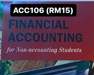 ACC106, Hobbies & Toys, Books & Magazines, Textbooks on Carousell