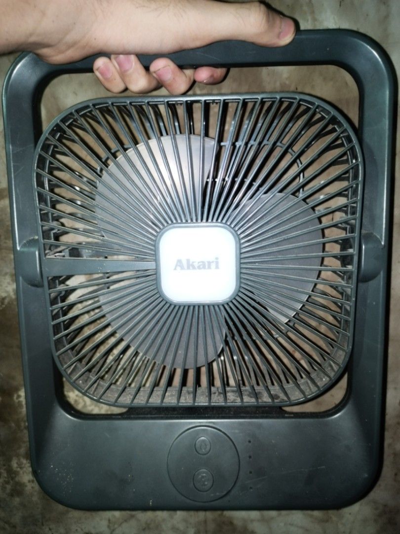 Akari Portable Fan, Furniture & Home Living, Lighting & Fans, Fans on ...