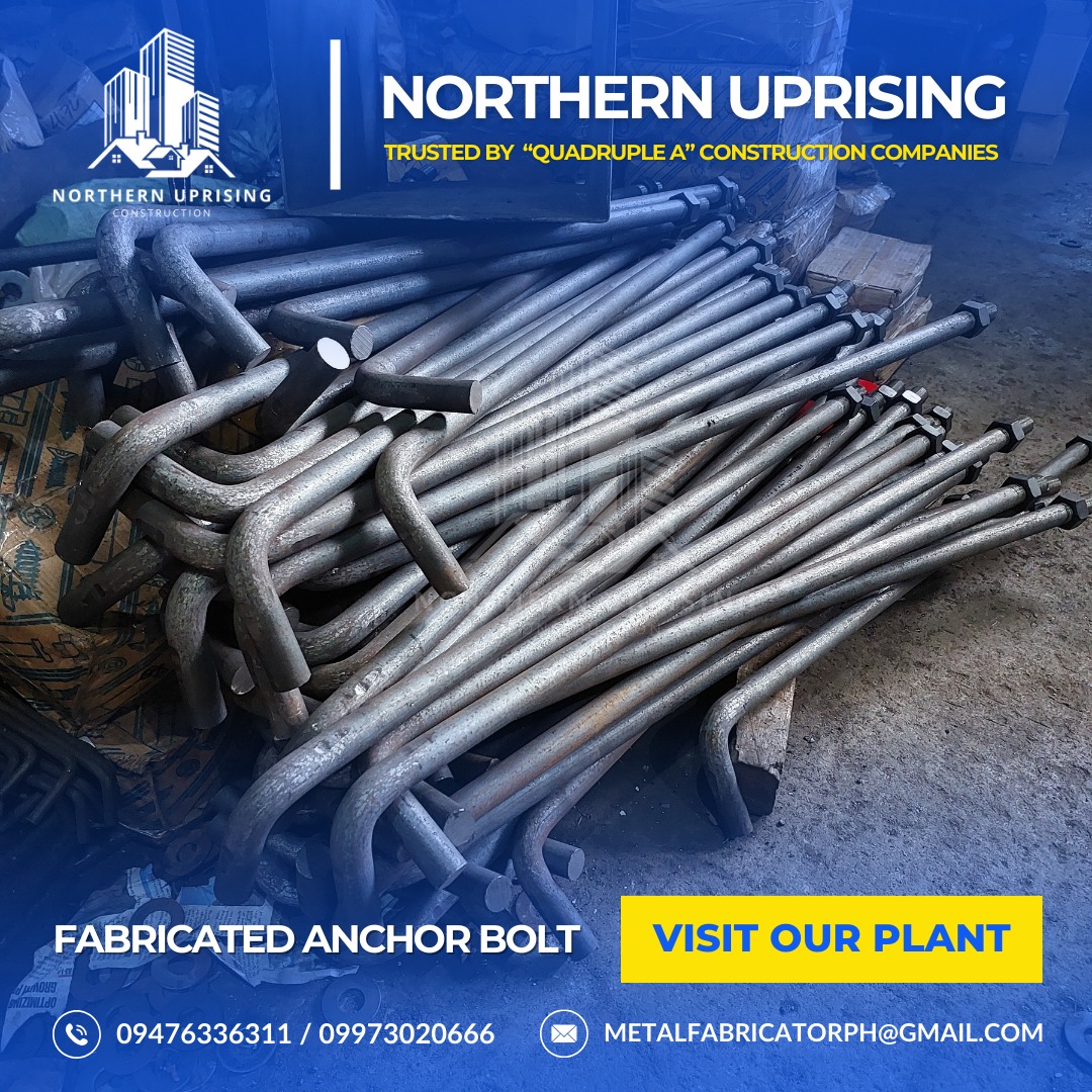 Anchor Bolt | Angle Bar | U-Bolt | Northern Uprising Construction ...