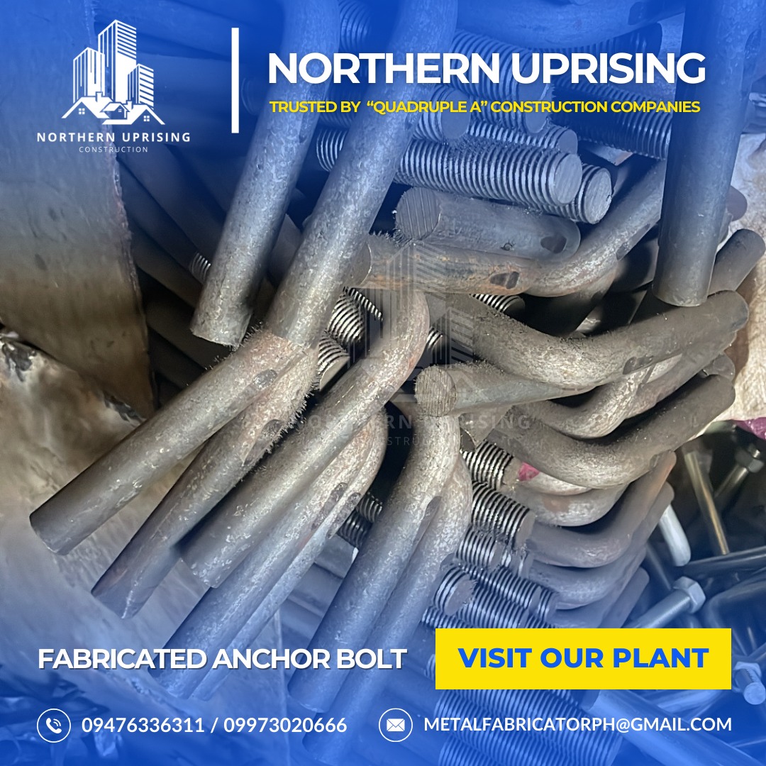 Anchor Bolt | Northern Uprising Construction | Pipe Casing | Round Bar ...