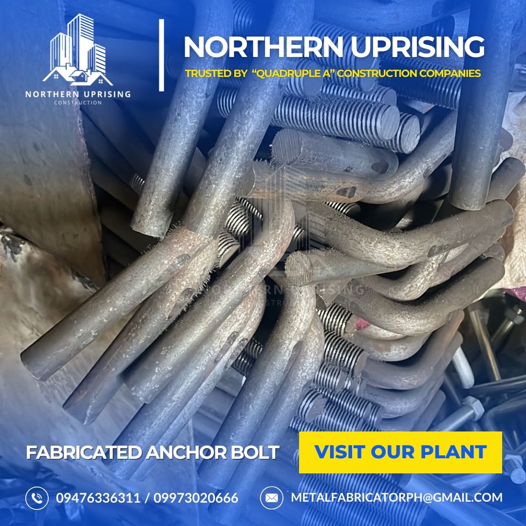 Anchor Bolt | Northern Uprising Construction | Pipe Casing | Round Bar ...
