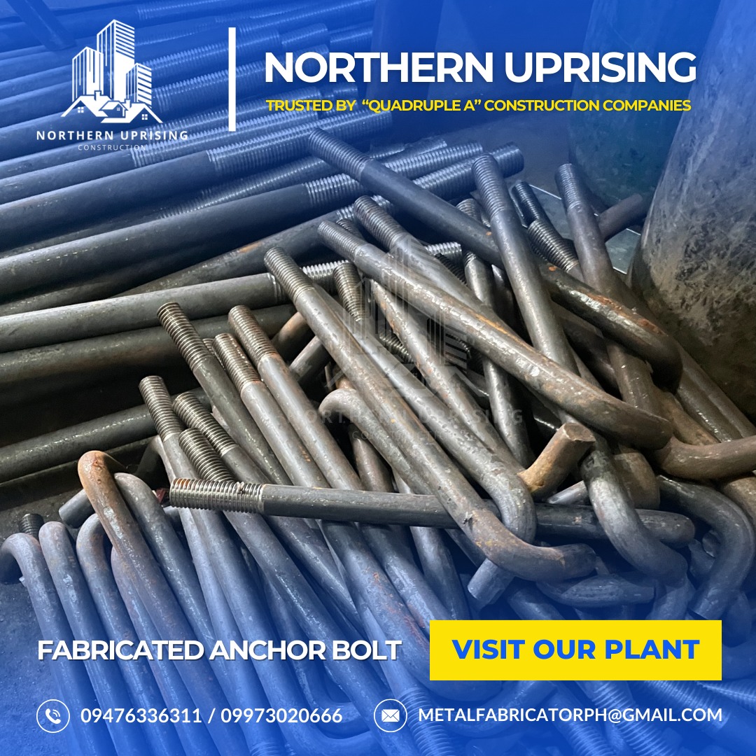 Anchor Bolt | U-Bolt | Northern Uprising Construction | Pipe Casing ...