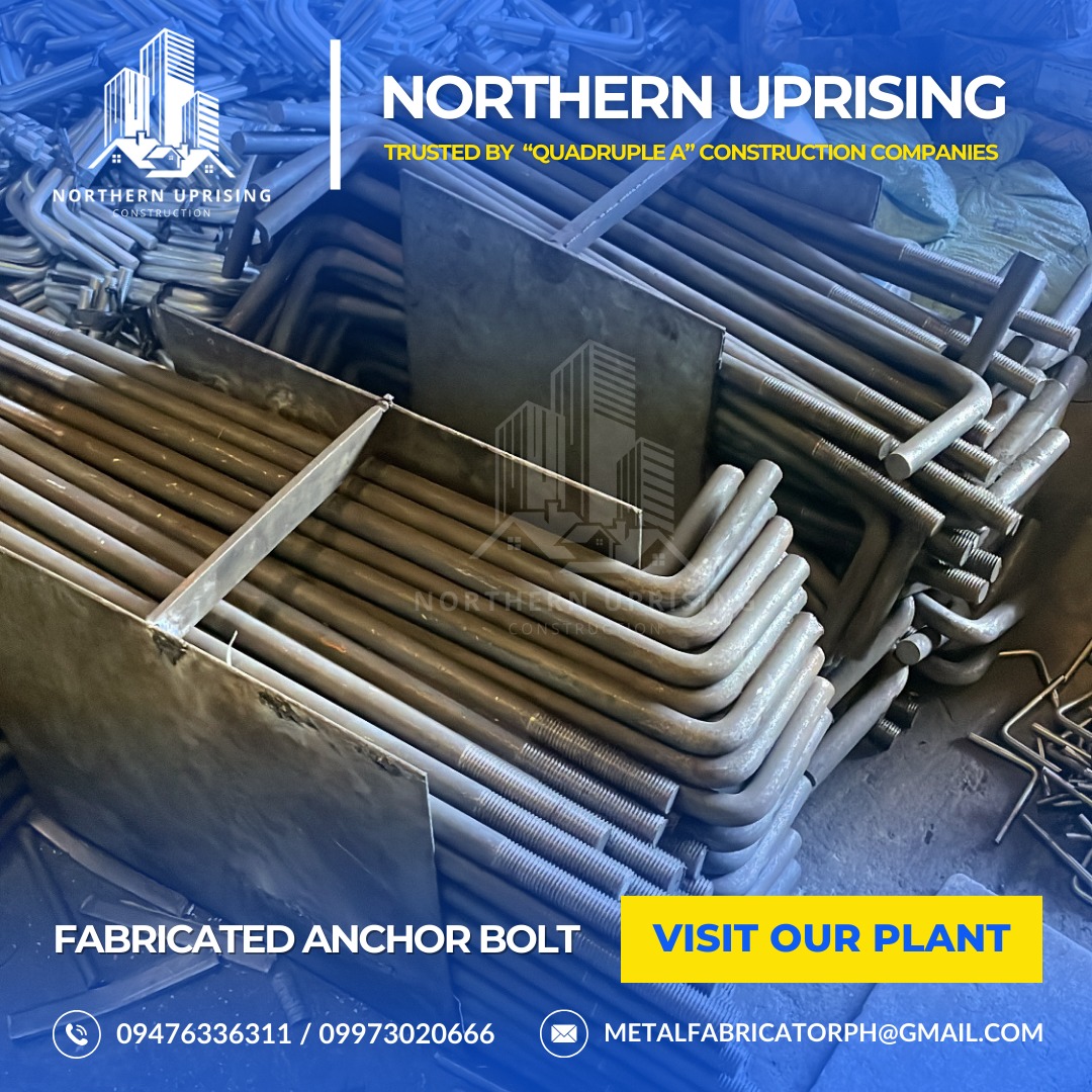 Anchor Bolt | U-Bolt | Northern Uprising Construction | Round Bar ...