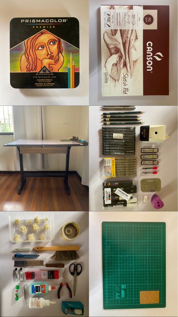 Architecture Starter Pack (Drafting Table, Pen Markers, Cutting Mat ...