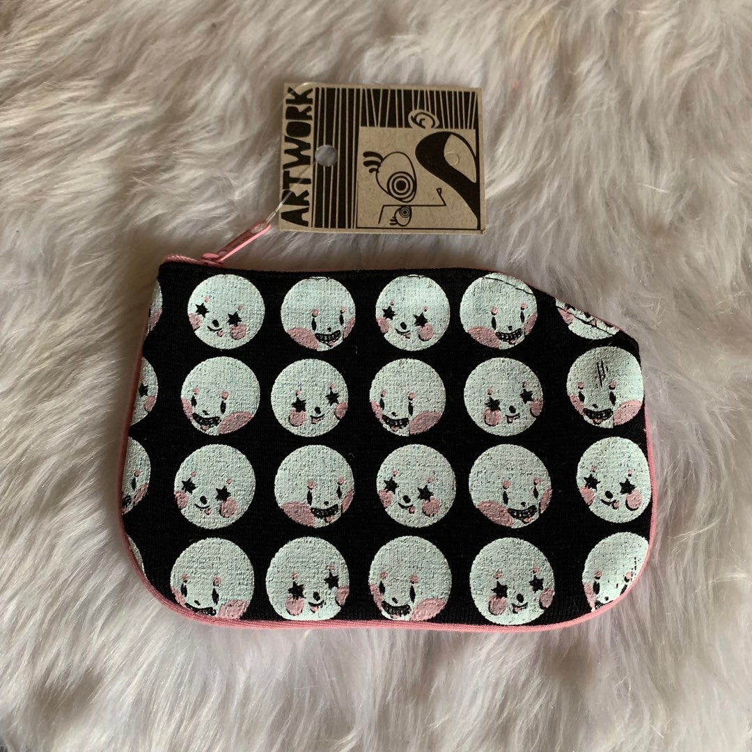 artwork wallet moon, Women's Fashion, Bags & Wallets, Wallets & Card ...