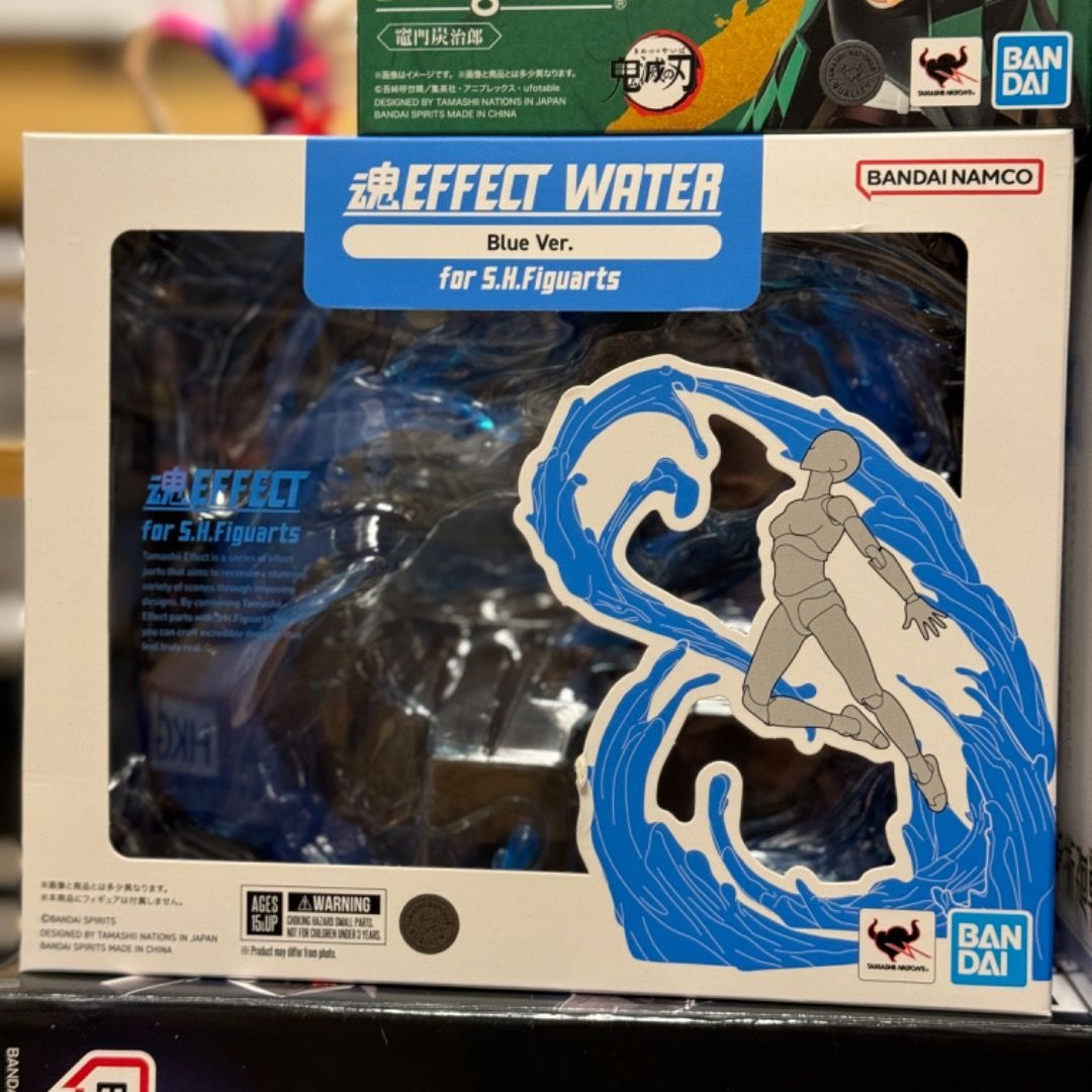 BANDAI TAMASHII EFFECT WATER BLUE VER FOR SHF DEMON SLAYER, Hobbies ...