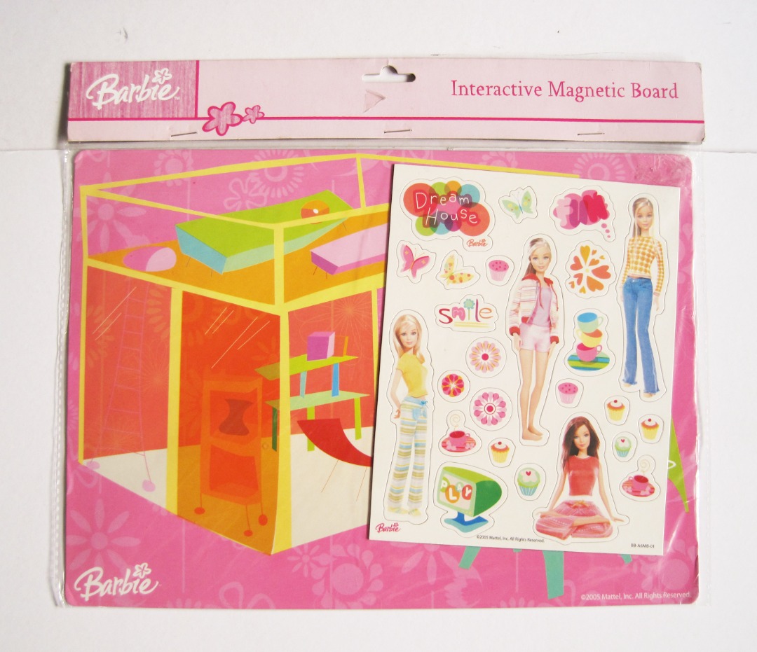Barbie Interactive Magnetic Board, Hobbies & Toys, Toys & Games on ...