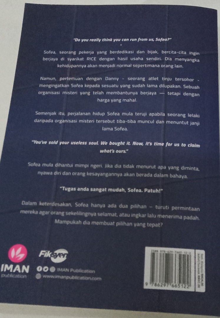 Bayang Sofea by Teme Abdullah, Hobbies & Toys, Books & Magazines, Storybooks on Carousell