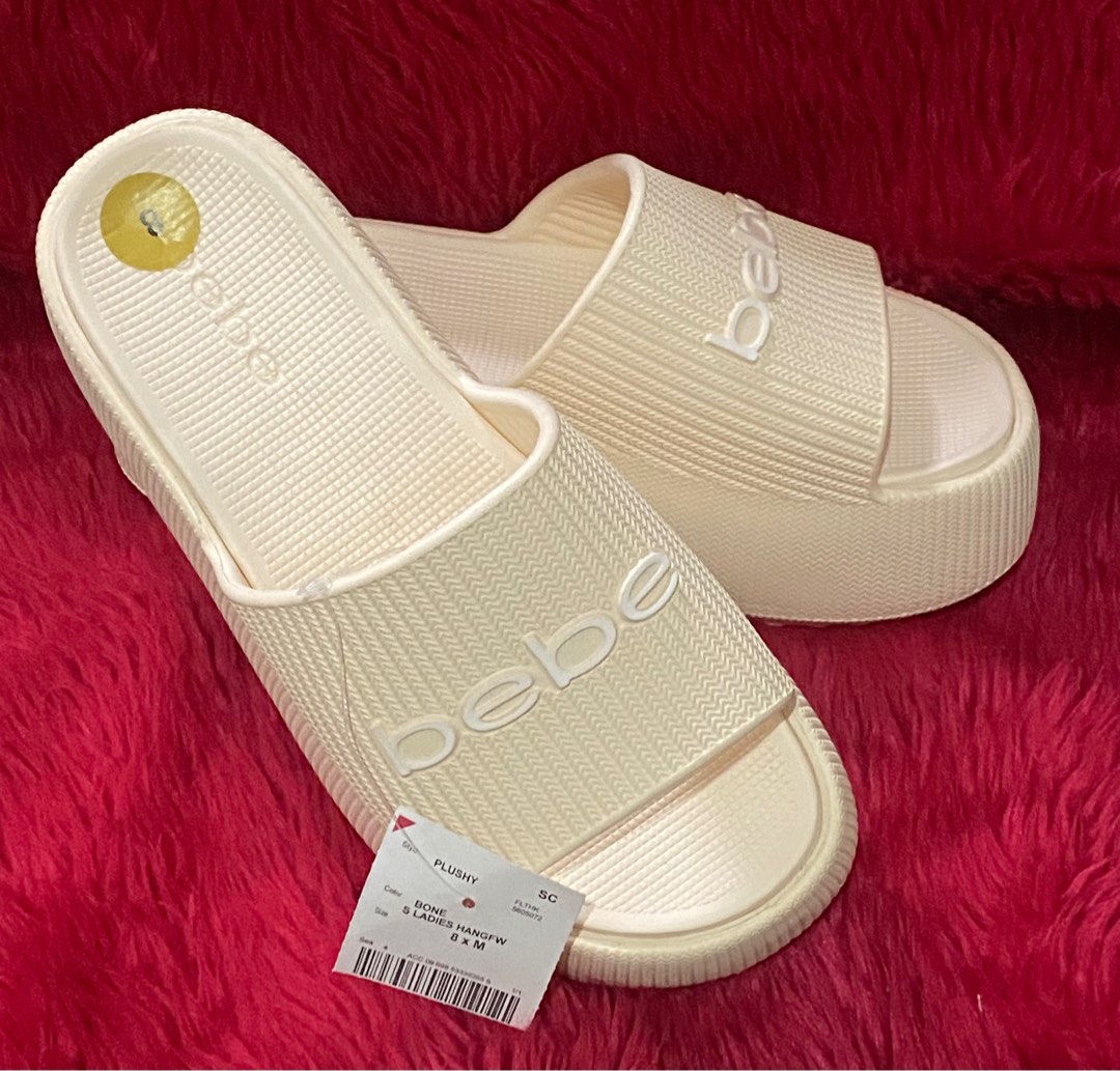 BeBe Platform Sandals/ Slide, Women's Fashion, Footwear, Sandals on ...