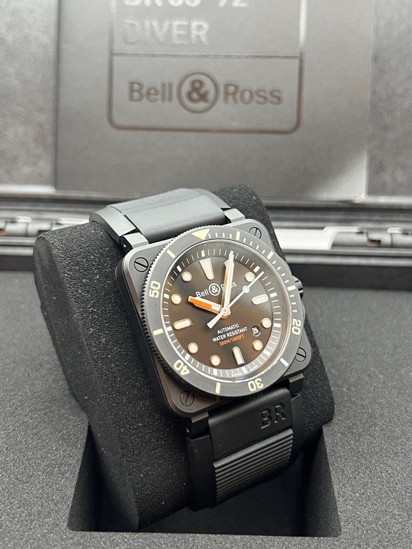 Bell and Ross diver, Luxury, Watches on Carousell