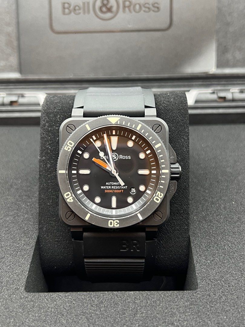 Bell and Ross diver, Luxury, Watches on Carousell