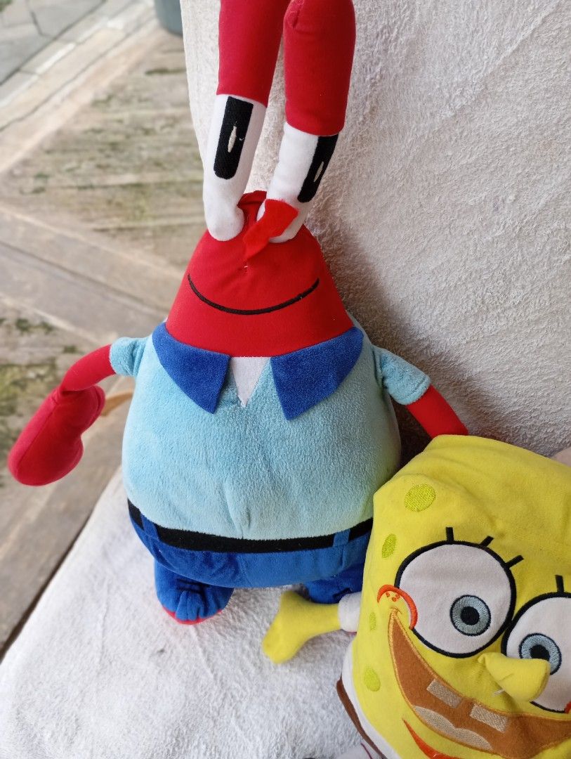 boneka spongebob dan patrick