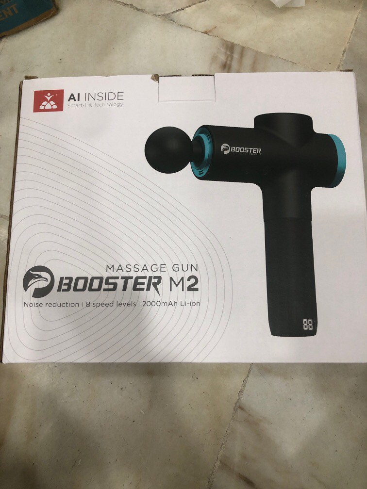 BOOSTER M2-24V Massage Gun AI-Hit Full Body Muscle Massager Pain ...