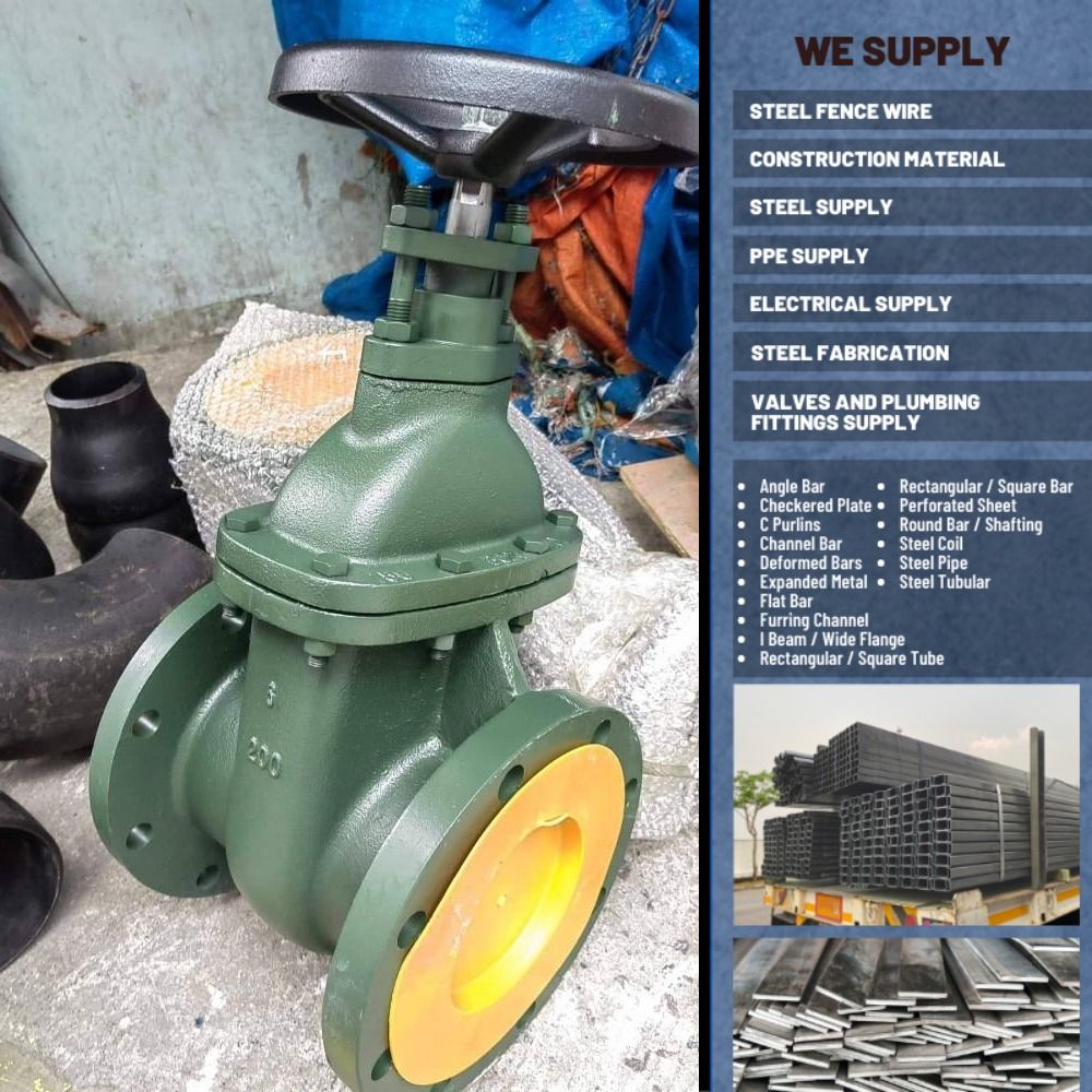 Brand New 6" Gate Valve / Gate Valve For Sale / Check Valve / Globe ...