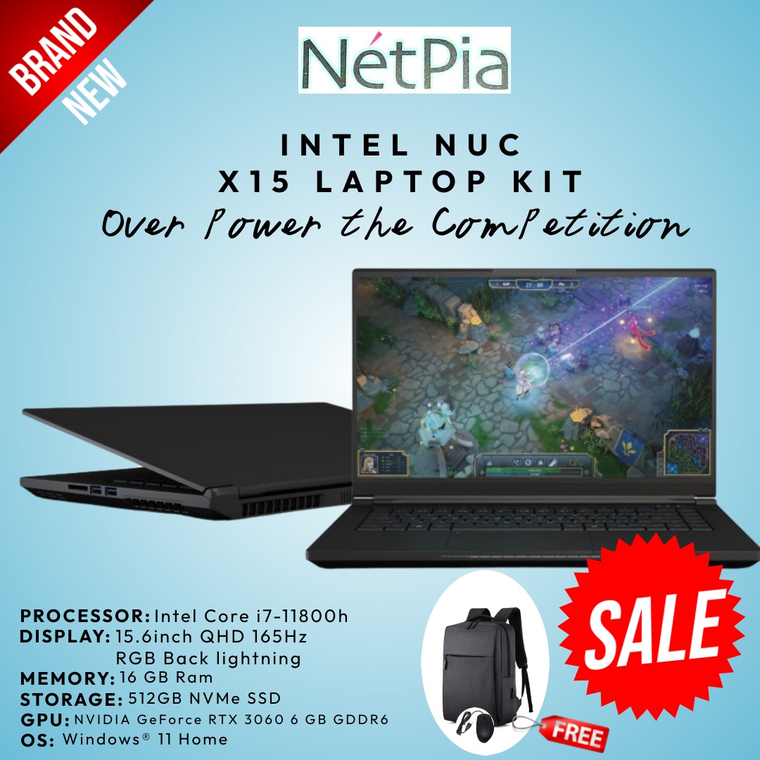 Brand New Gaming Laptop INTEL NUC X15 LAPTOP KIT, Computers & Tech ...