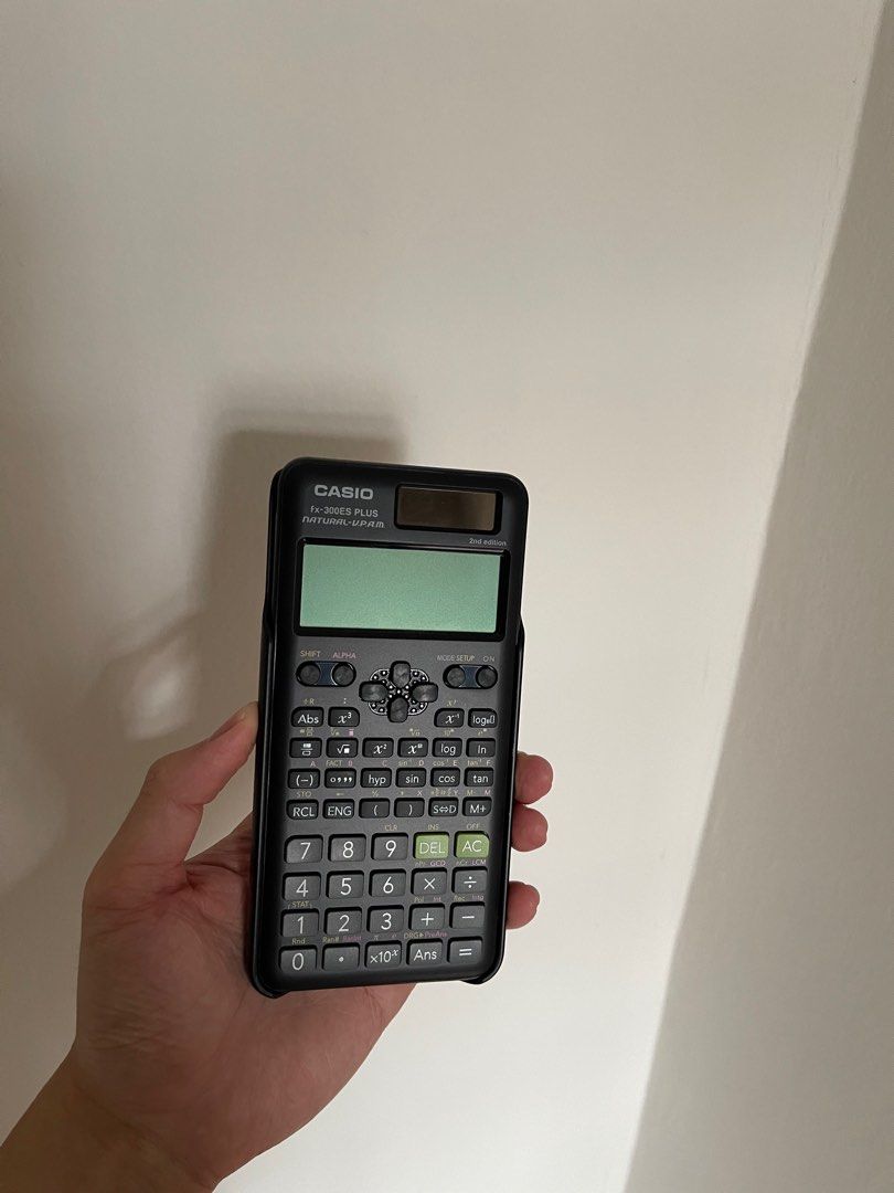 Casio FX-300ES plus calculator, Computers & Tech, Office & Business ...