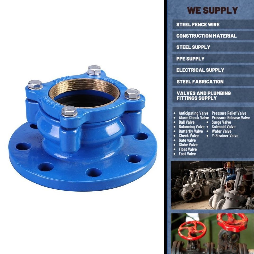 Cast Iron 400MM Flange / PN16 CI Flange / Blind Flange / Gate Valve ...
