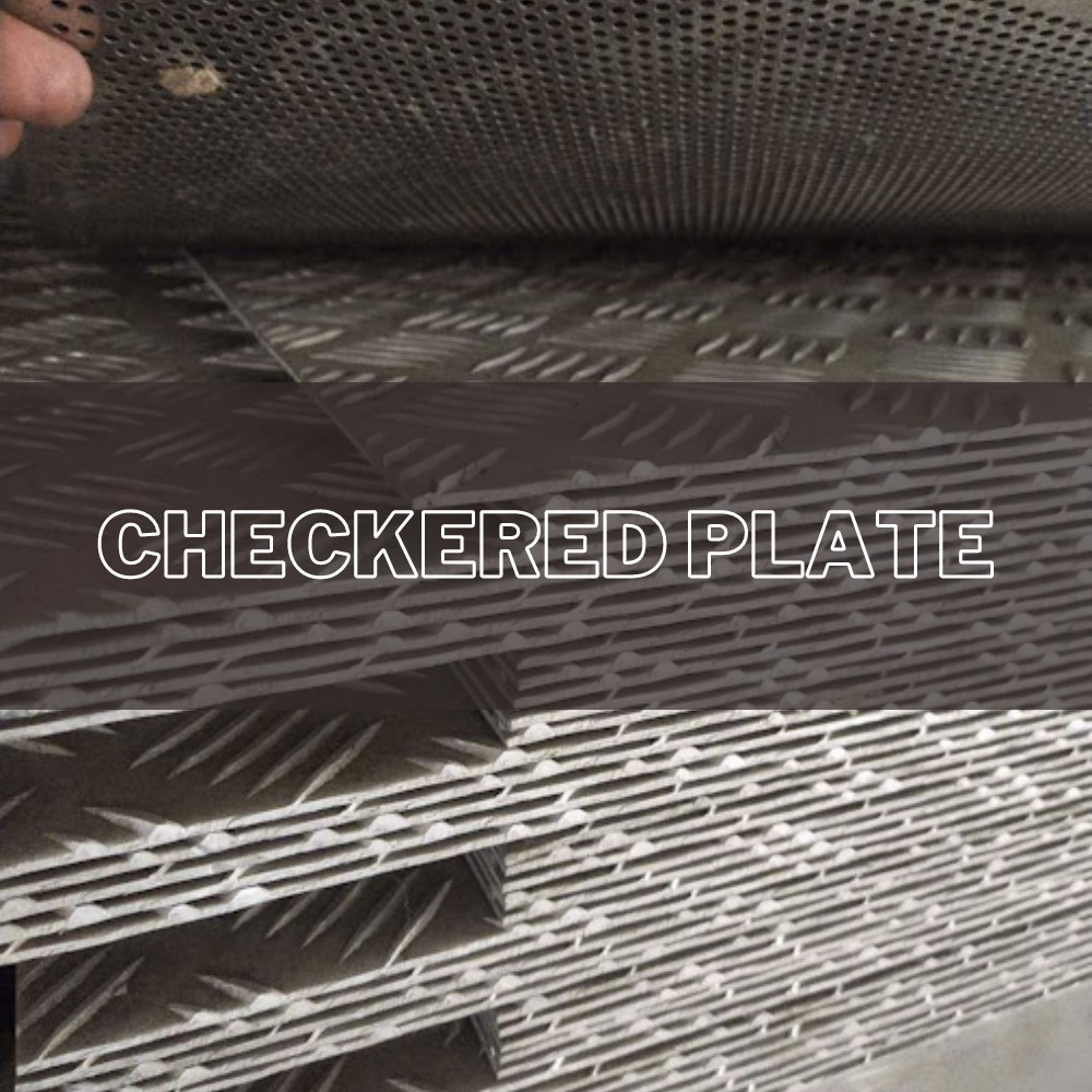 Checkered Plate / Sheet Checker Plate 6.0 MMX4X8 STD / Aluminum ...