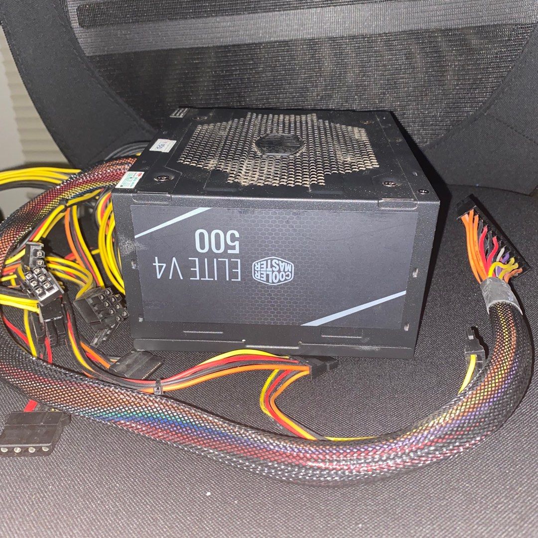 Cooler Master Elite V4 500 PSU, Elektronik, Bagian Komputer & Aksesoris ...