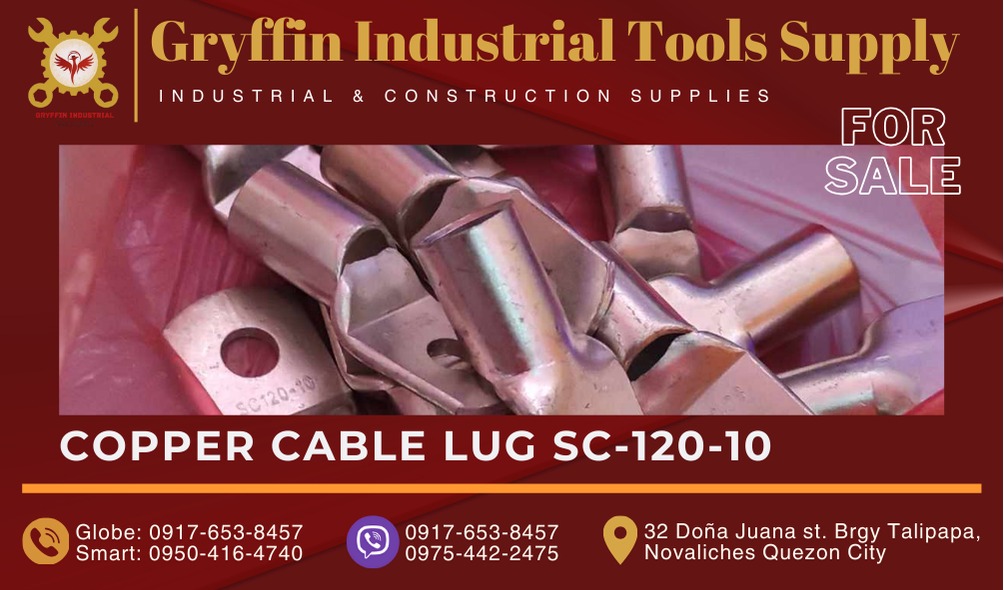 COPPER CABLE LUG SC-120-10, Commercial & Industrial, Industrial ...