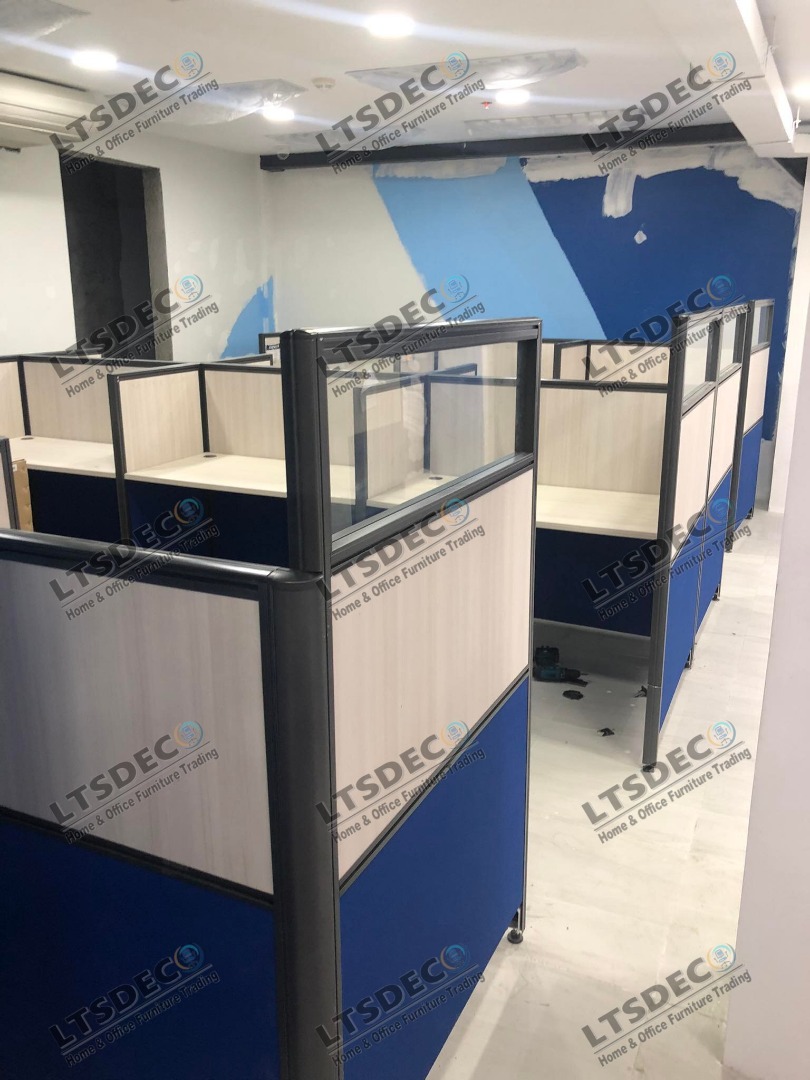 CUBICLE | OFFICE PARTITION | OFFICE FURNITURE, Furniture & Home Living ...