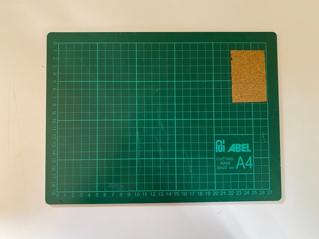 Cutting Mat / Cutting Base with Cork (Architecture), Hobbies & Toys ...