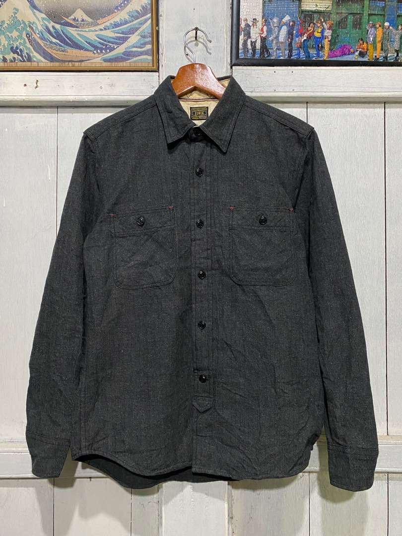 Edwin Shirt, Men's Fashion, Tops & Sets, Formal Shirts on Carousell