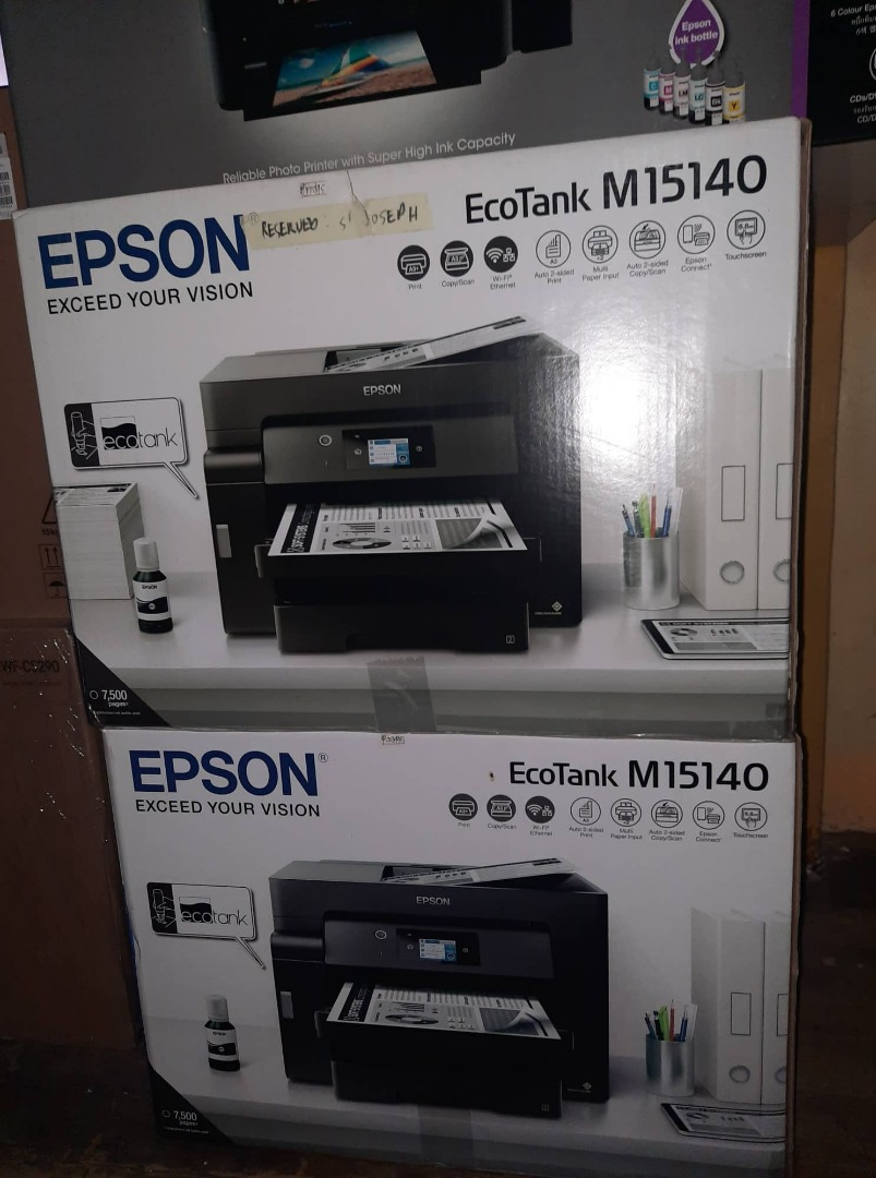 Epson EcoTank Monochrome M15140 A3 Wi-Fi Duplex All-in-One Ink Tank ...