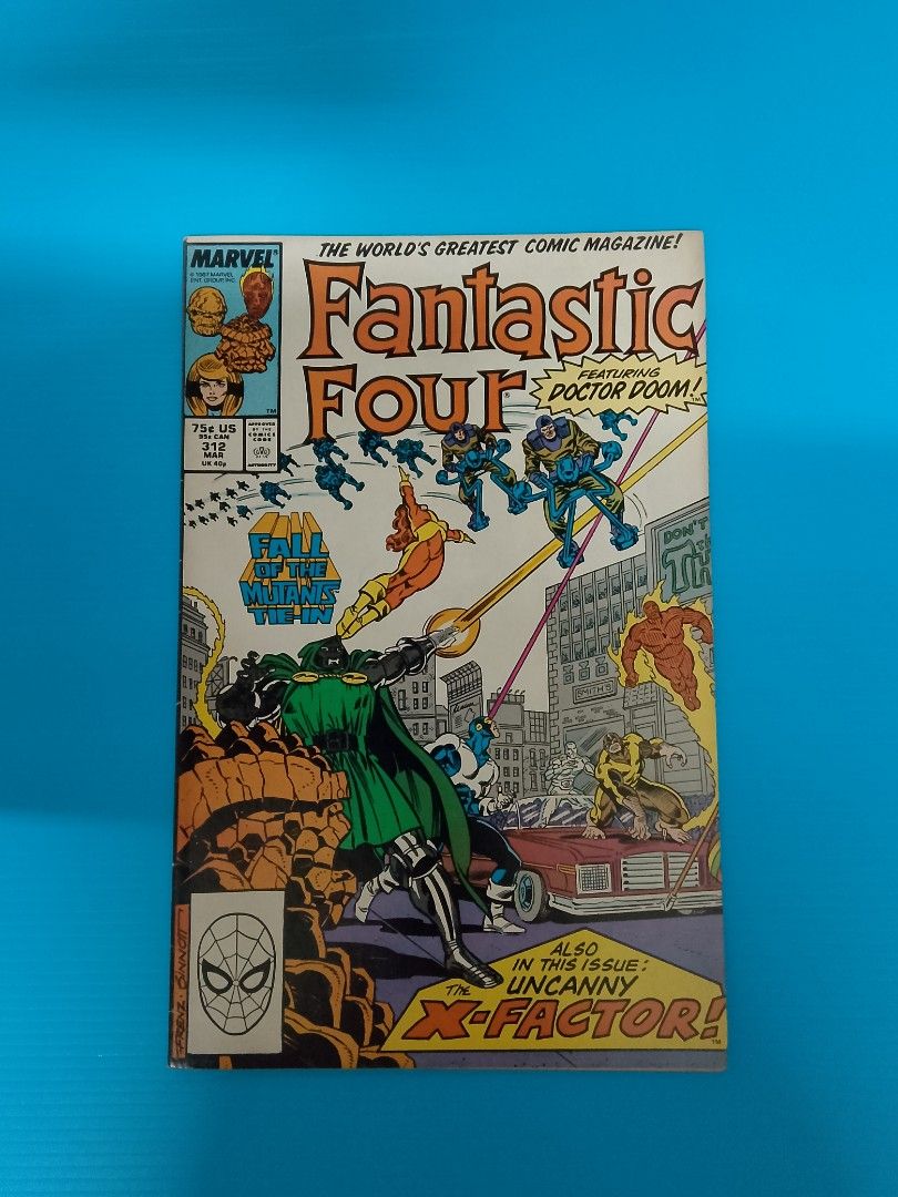 Fantastic Four #312 ( Ron Frenz - Cover Art ) Marvel Copper Age Issue ...