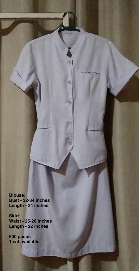 FEU-NRMF 1st-2nd Year MLS/MedTech Uniform, Women's Fashion, Dresses ...
