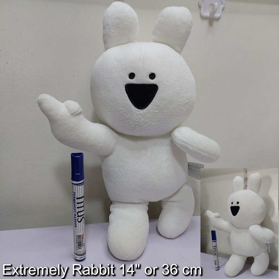 Finger Pointing Extremely Rabbit, Hobbies & Toys, Toys & Games on Carousell