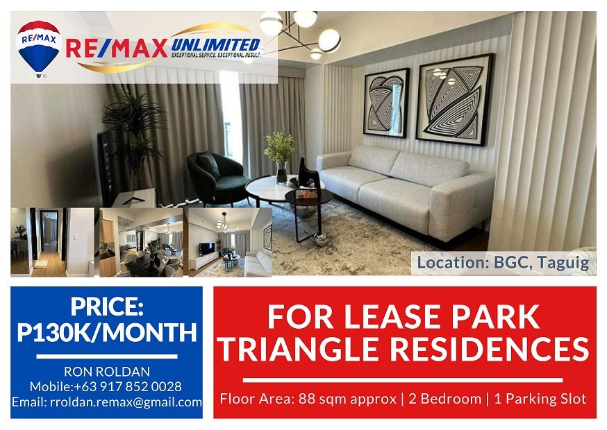 For Lease Park Triangle Residences, Property, Rentals, Apartments ...
