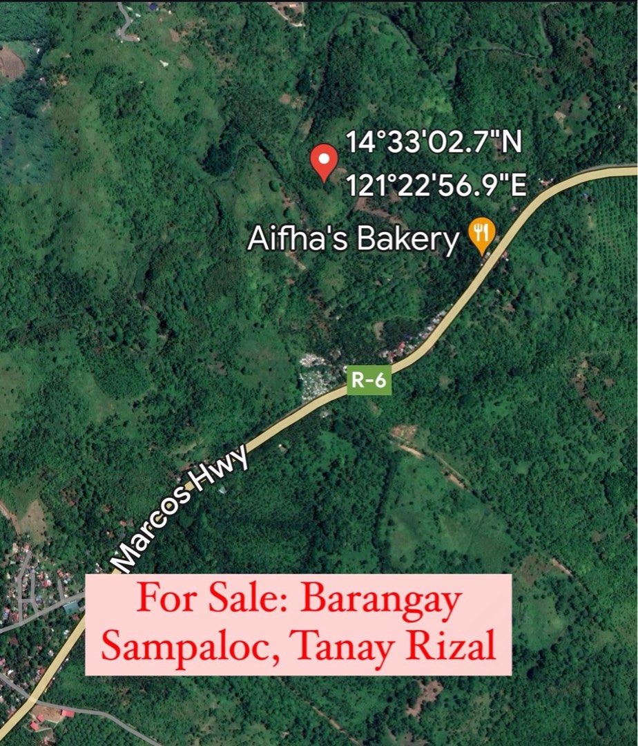 For Sale: Barangay Sampaloc Sitio Lalabasin, Tanay Rizal, Property, For Sale, Lot on Carousell