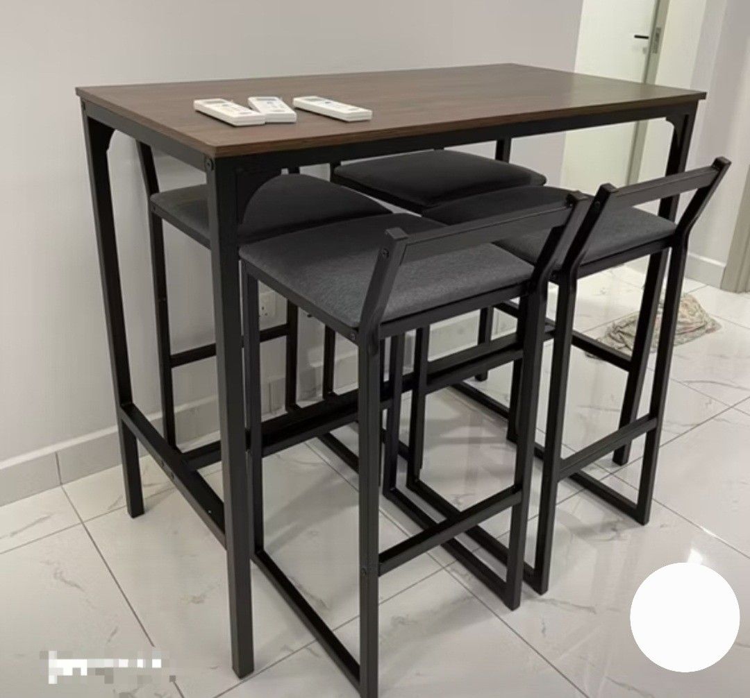 *FREE POST to West Malaysia only / Ready Stock* Wooden High Bar Table ...
