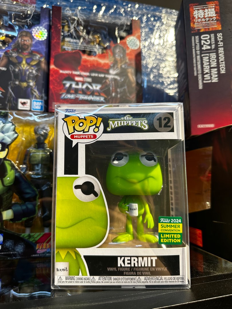 Funko Pop Muppets #12 Kermit The Muppets, Hobbies & Toys, Toys & Games ...