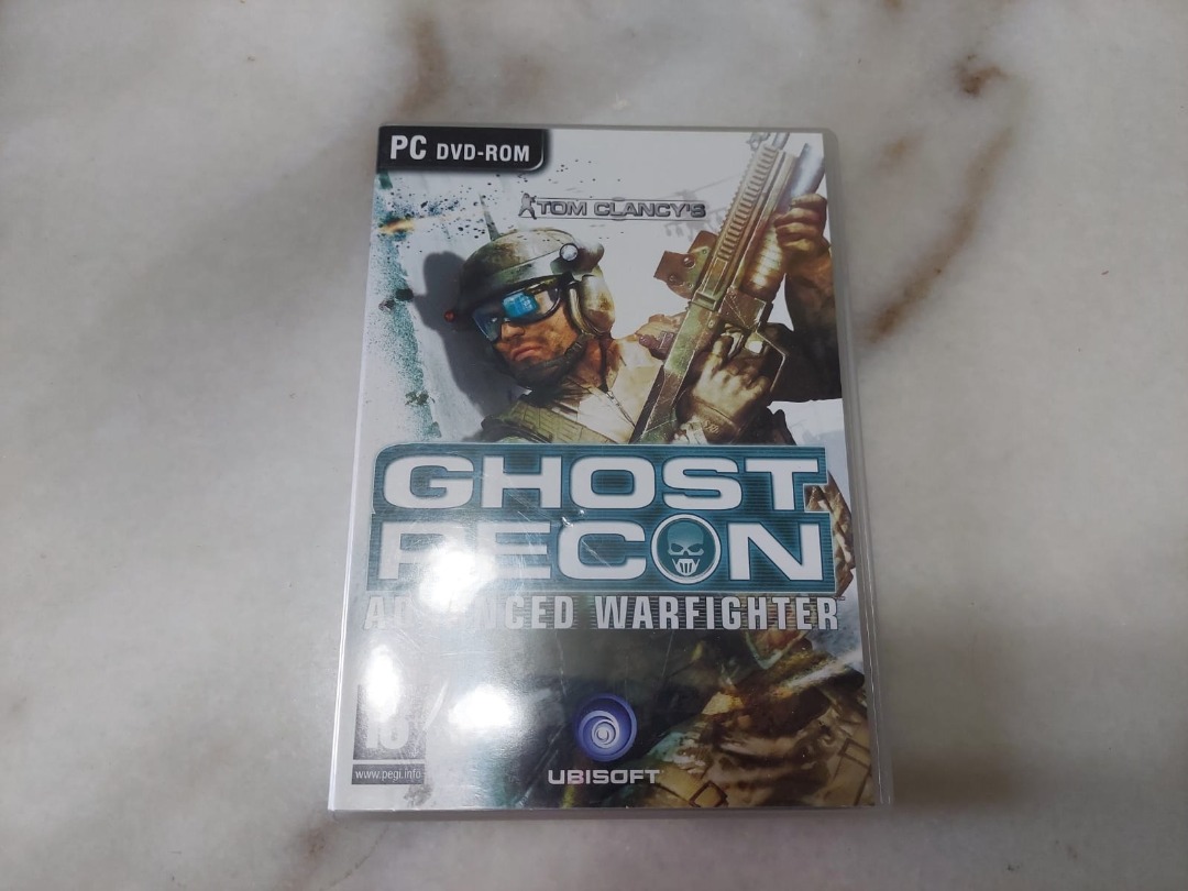 Ghost Recon Advanced Warfighter PC Game DVD Rom, Video Gaming, Video ...