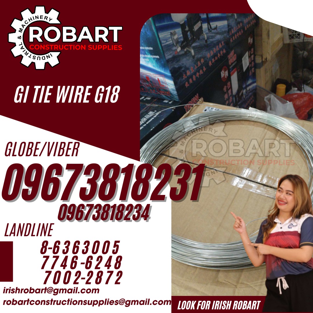 GI tie wire, Commercial & Industrial, Construction Tools & Equipment on ...