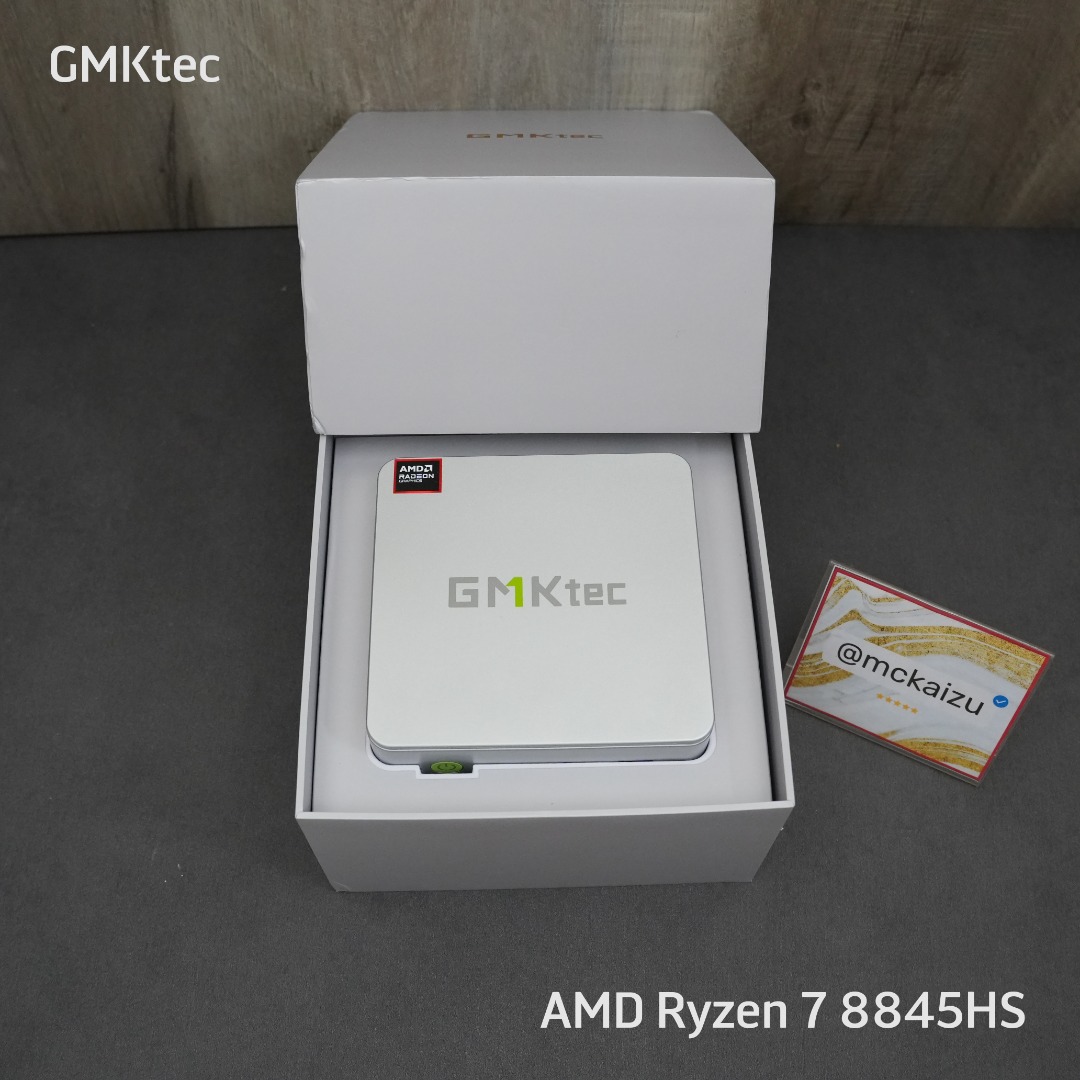 GMKtec Mini PC K8 AMD Ryzen 7 8845HS 8 Cores 16 Thread, Up to 5.1 GHz ...