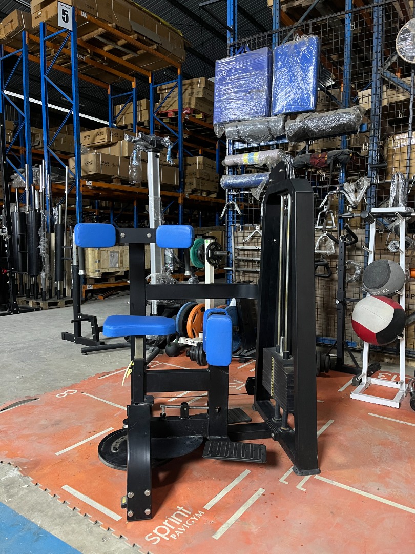 GYM MACHINE DHZ Torso Rotation Waist Workout Side Abs, Sports Equipment ...